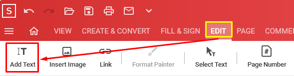 How to Edit Text in a PDF Document – Soda PDF
