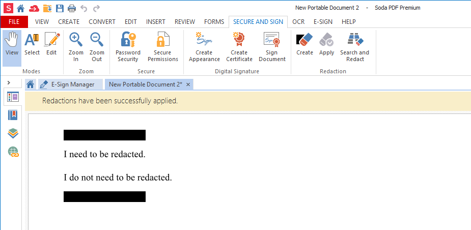 How to Redact my File – Soda PDF