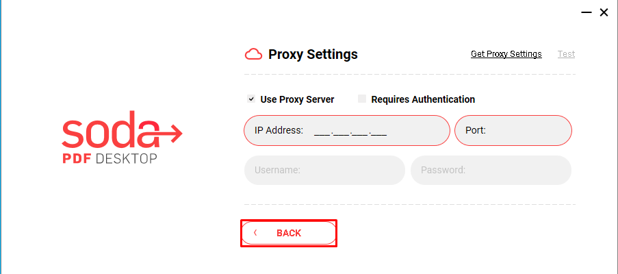 What are the advanced options when downloading and installing Soda PDF ...