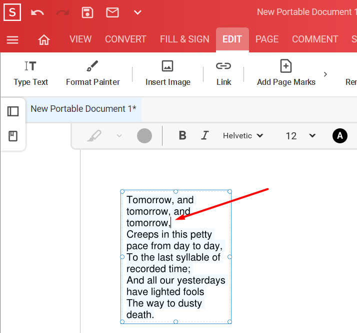 How to Edit Text in a PDF Document – Soda PDF