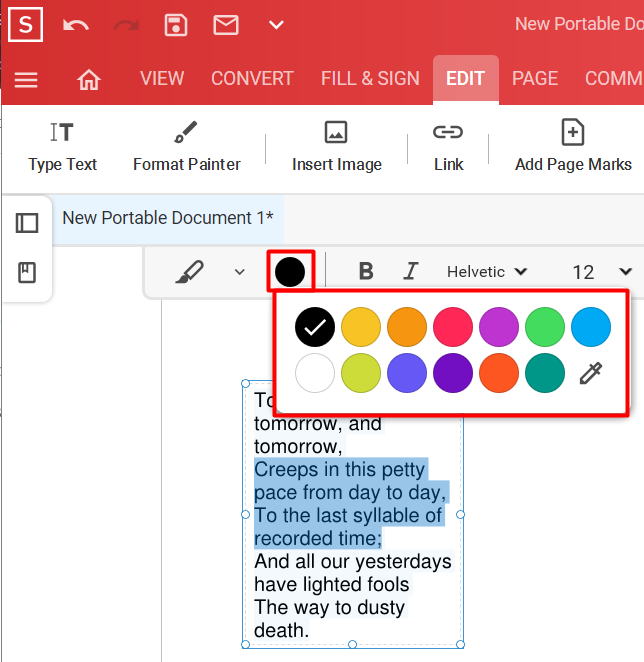 How to Edit Text in a PDF Document – Soda PDF